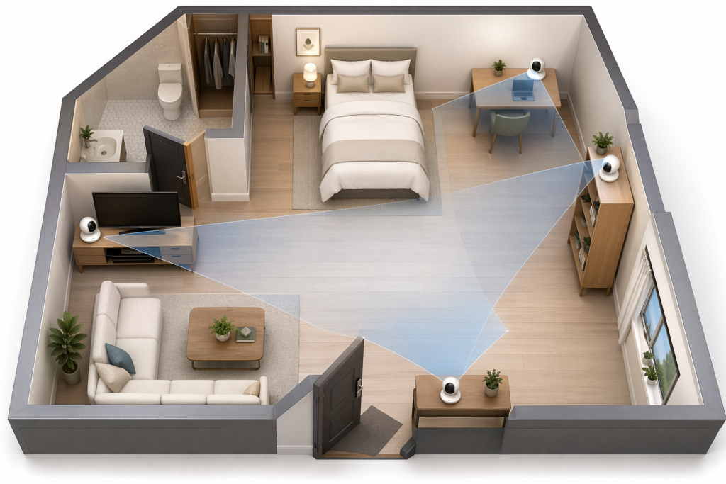 Best Indoor Security Cameras For Renters 2026 — No Drilling | Indoor ...